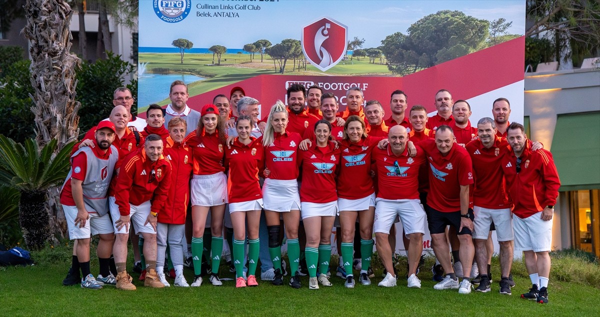 Macaristan Futgolf Takımları Antalya'dan Gururla Ayrıldı